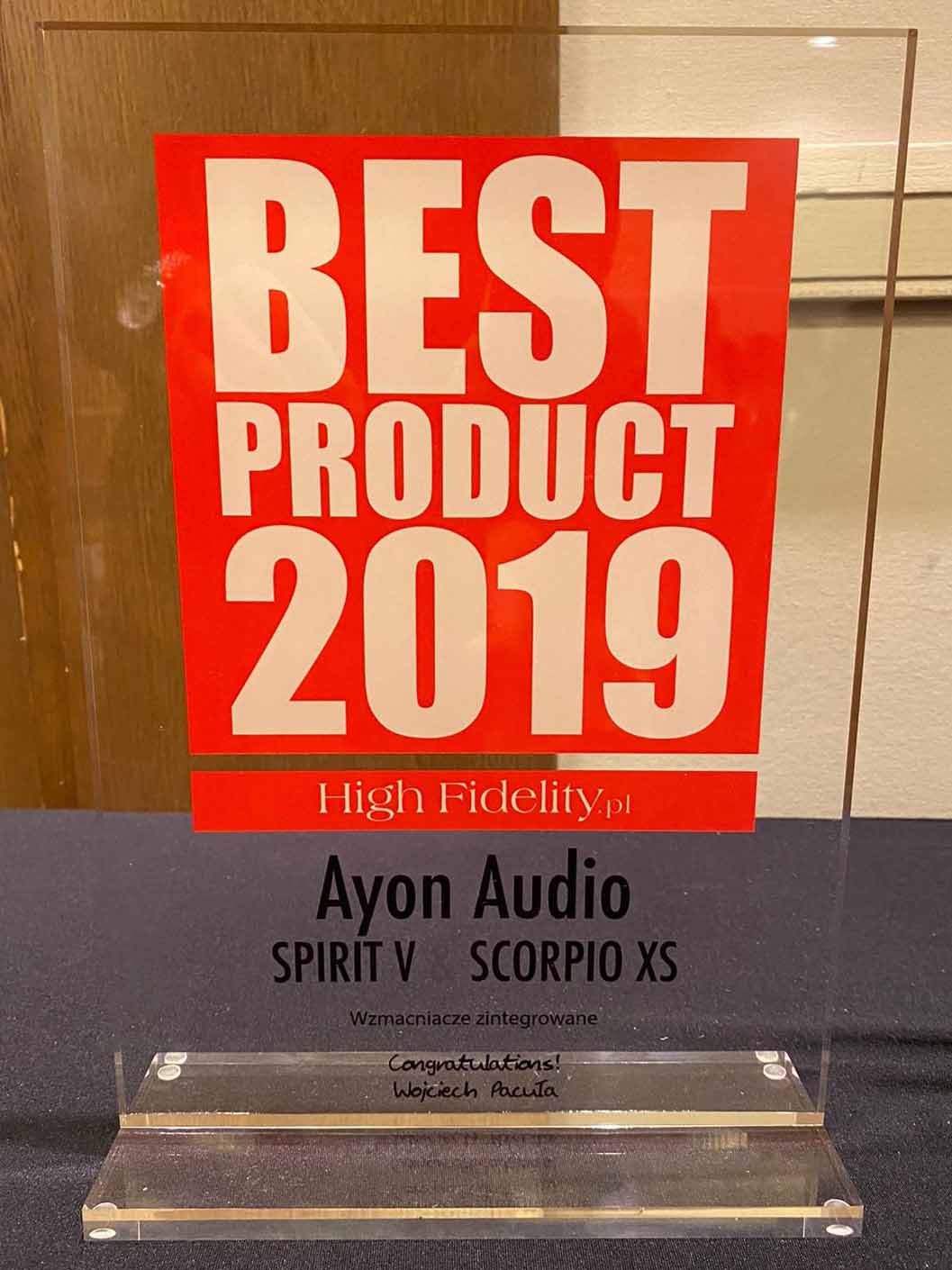 Ayon Audio Spirit V – High Fidelity – Ayon Audio USA
